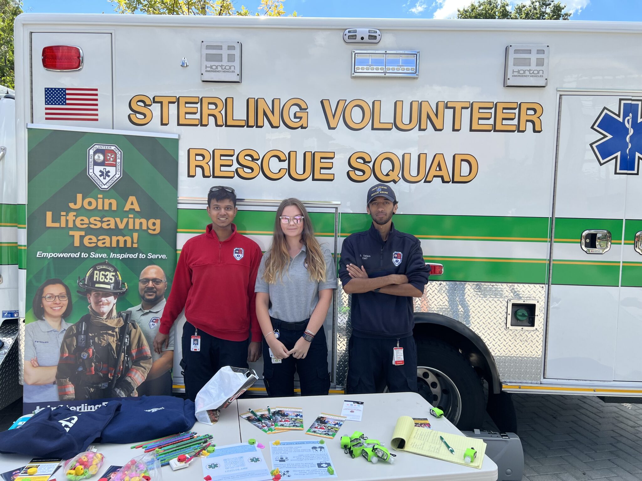 GMU Recruiting Event - Sterling Volunteer Rescue Squad