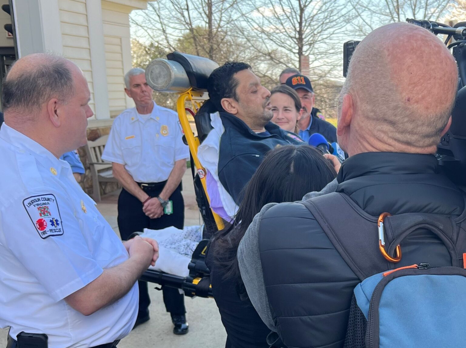 A Hero's Welcome Home for SVFC Firefighter Brian Diamond - Sterling ...