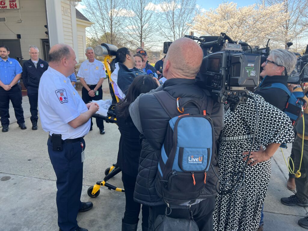 A Hero's Welcome Home for SVFC Firefighter Brian Diamond - Sterling ...