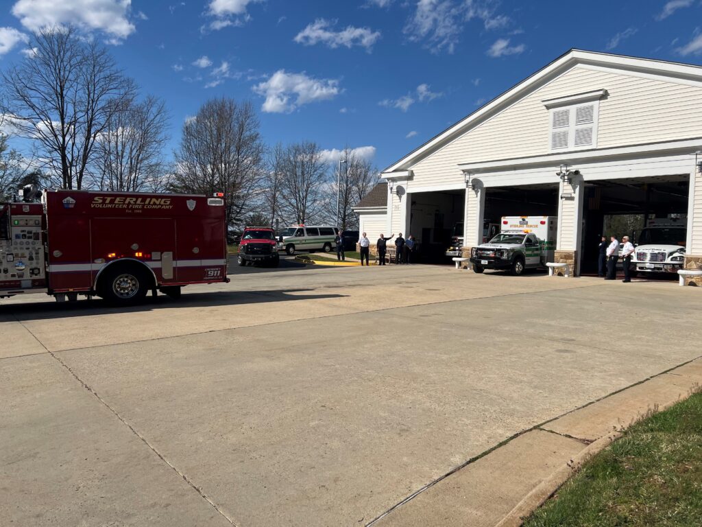 A Hero's Welcome Home for SVFC Firefighter Brian Diamond - Sterling ...