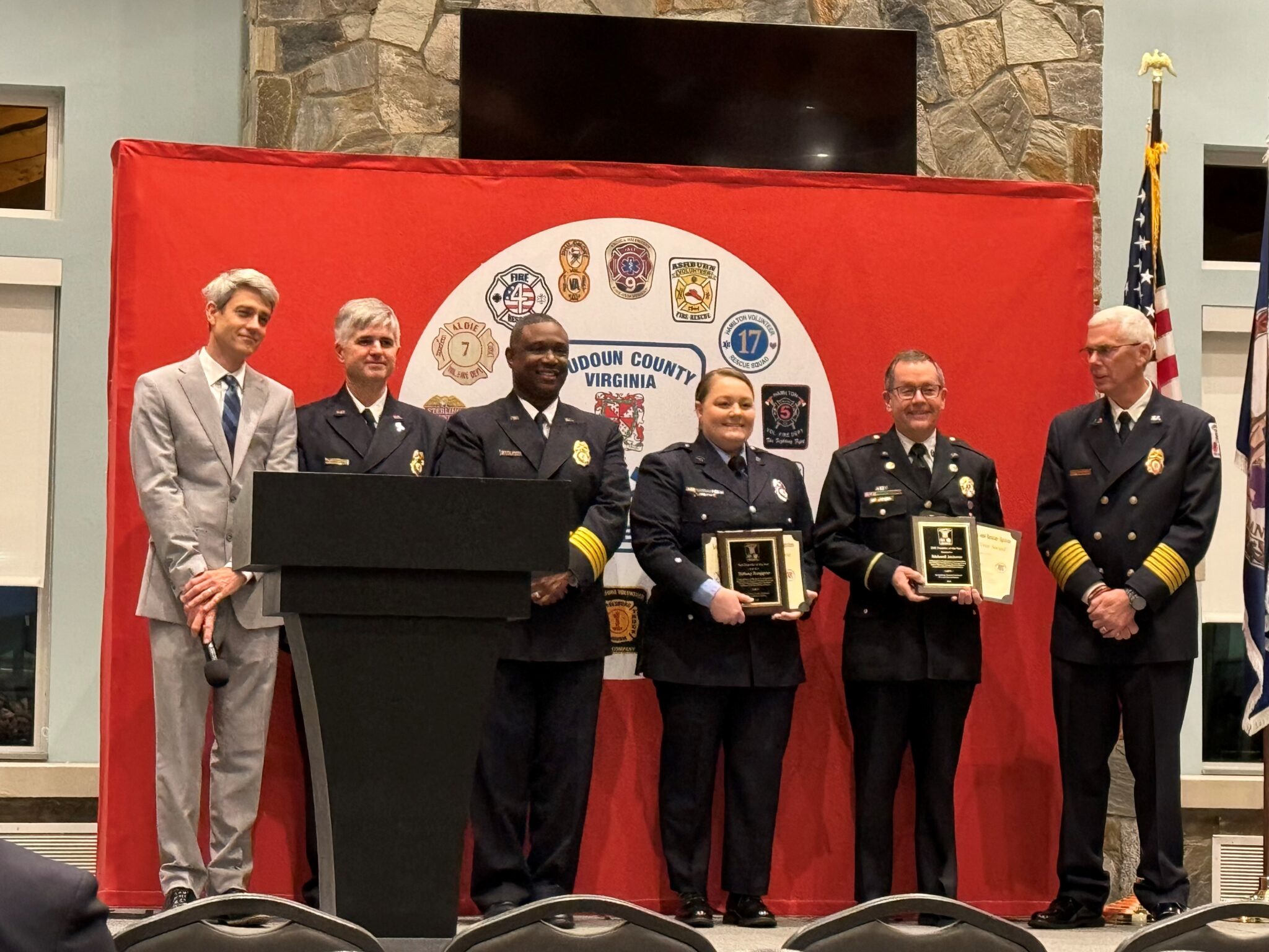 Nine SVRS Members Recognized by Loudoun County Fire and Rescue - Sterling Volunteer Rescue Squad